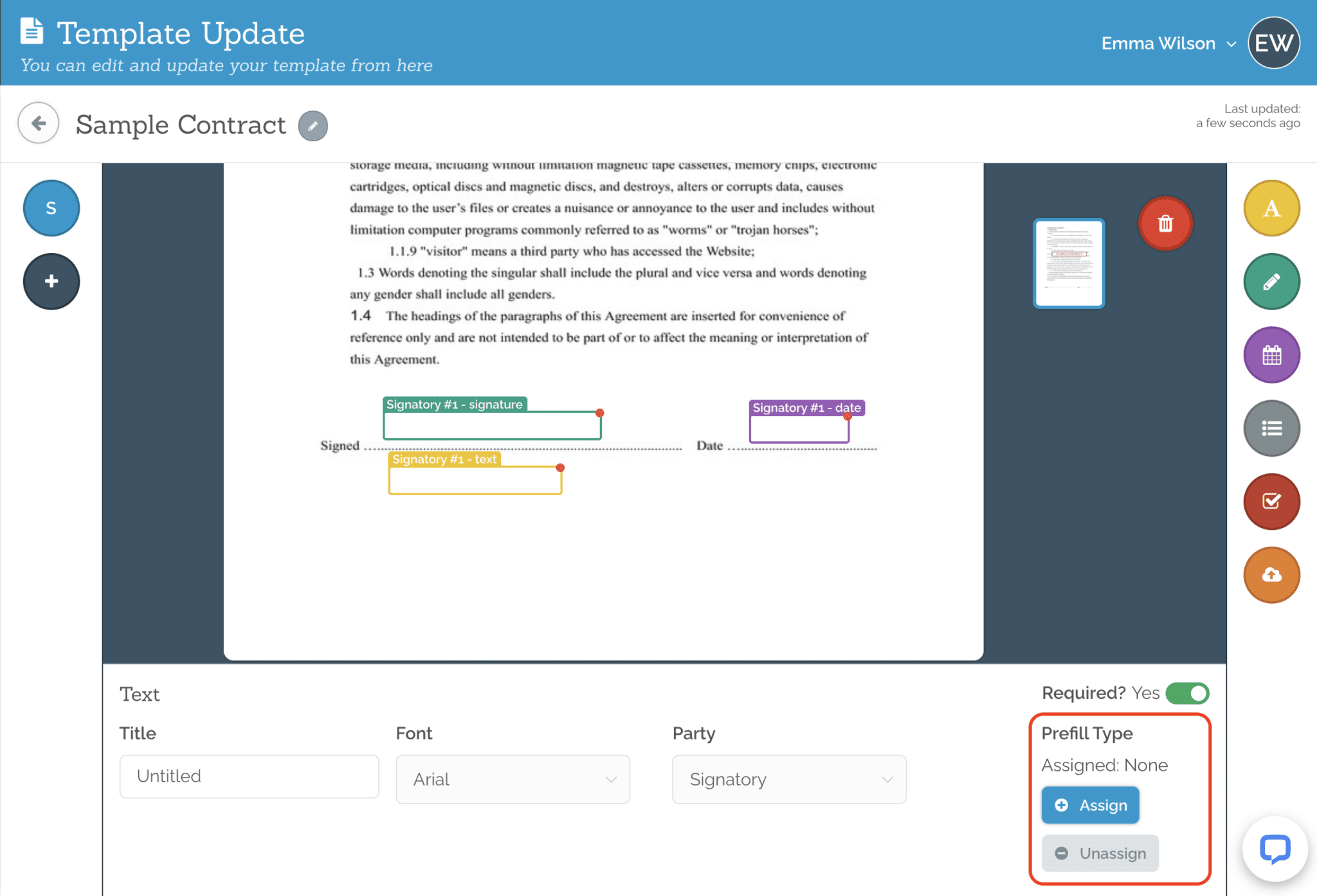 Signable's Electronic Signature Generator: Advanced features - Signable