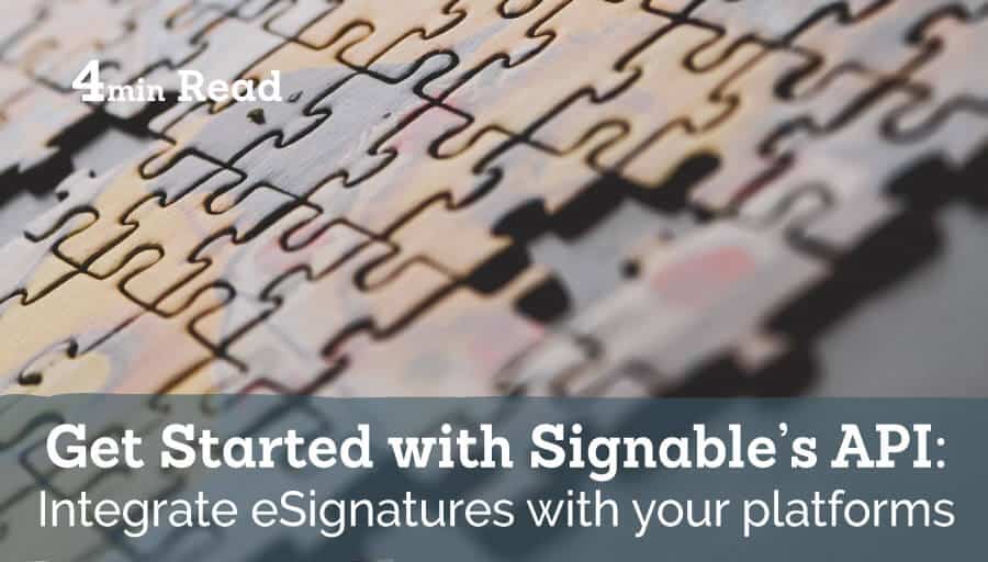 Signable API: Integrate eSignatures with your system - Signable