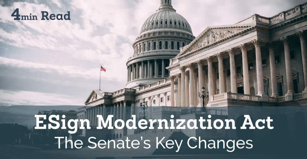 The Senate’s Key Changes to the eSign Act - Signable
