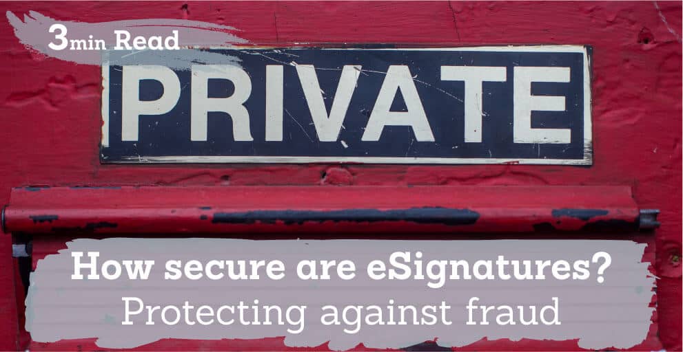 How to make a Secure Electronic Signature - Signable